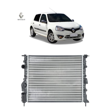 Radiador Radiador Renault Clio Ii 1.0 / 1.6 16V 1999 Em Diante